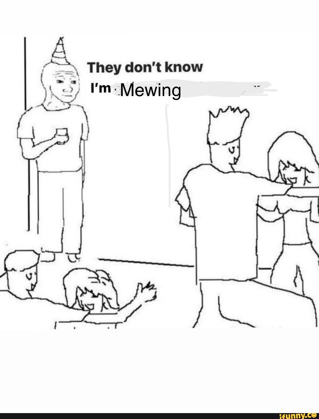 Mewing memes. Best Collection of funny Mewing pictures on iFunny