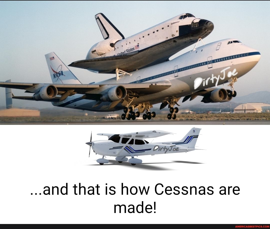 ...and that is how Cessnas are made! - America’s best pics and videos