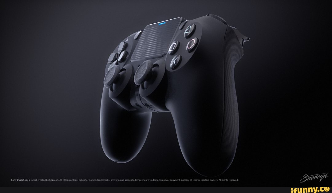 PS5 Prototype controller i made from the leaked Patent #ps5 #dualshock5 ...