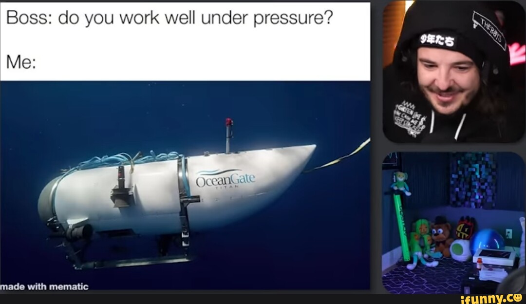 SS: you work well under pressure' Boss: do you work well under pressure ...