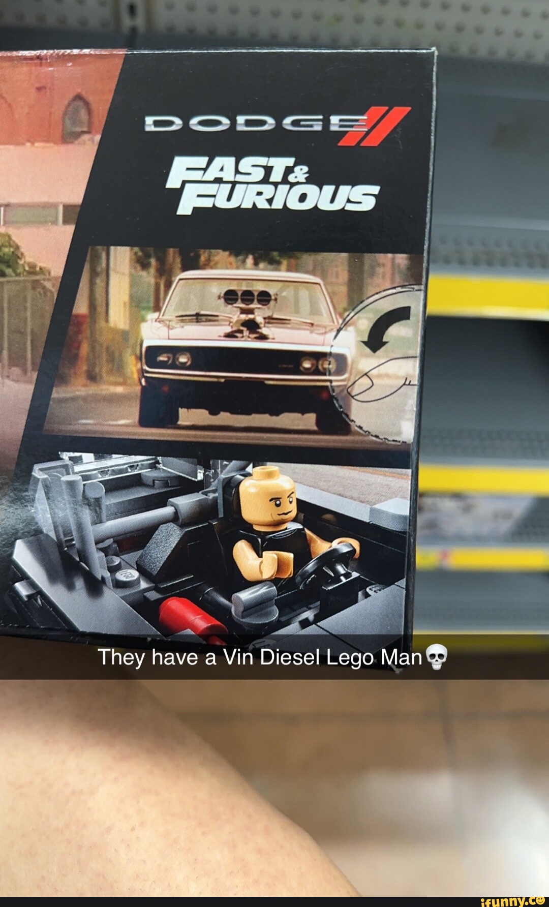 They have a Vin Diesel Lego Man * - iFunny