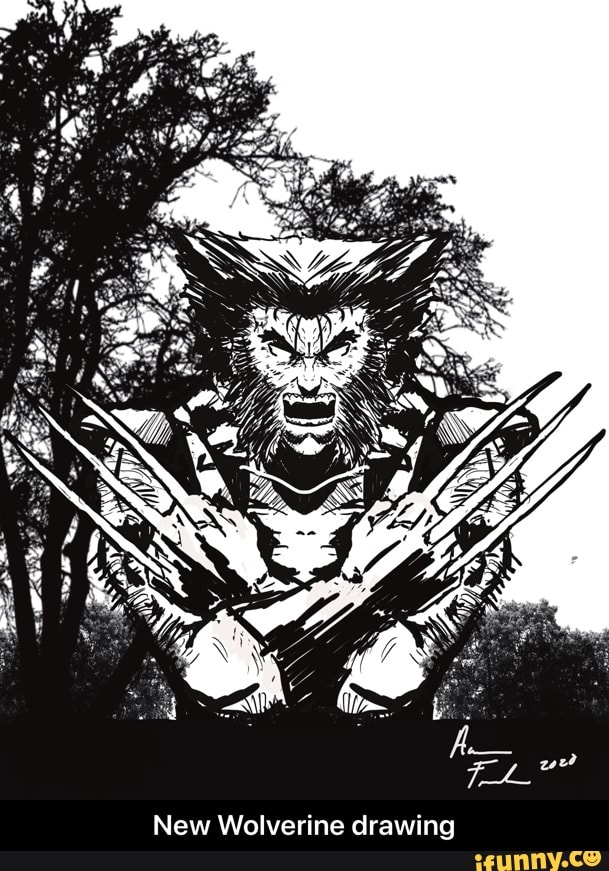 New Wolverine drawing - New Wolverine drawing - iFunny