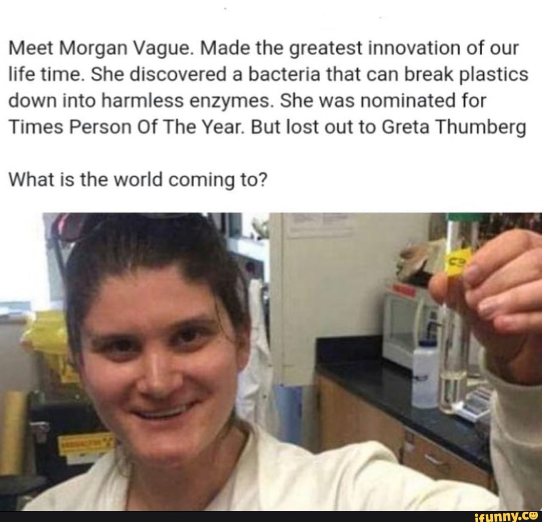 Meet Morgan Vague. Made the greatest innovation of our life time. She ...