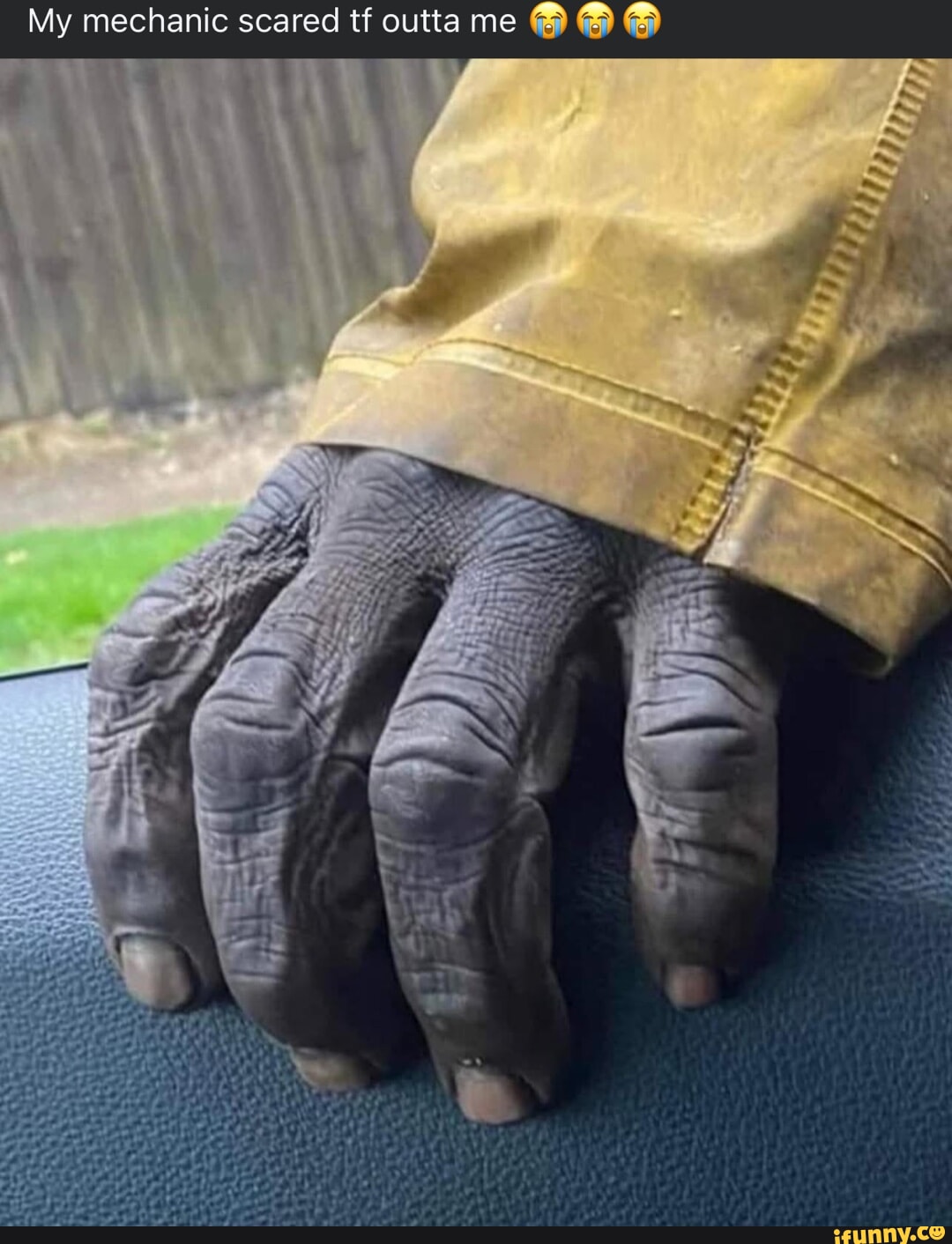 My mechanic scared tf outta me - iFunny