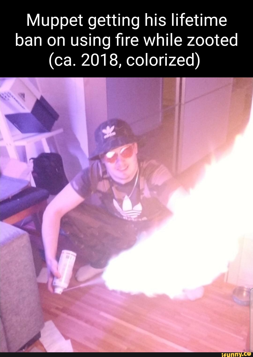Muppet getting his lifetime ban on using fire while zooted (ca. 2018 ...