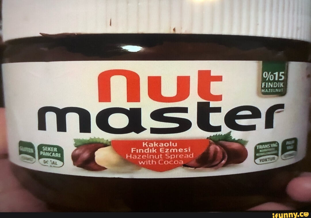 Kakaolu Findik Ezmesi Hazelnut Spread with Cocoa - iFunny