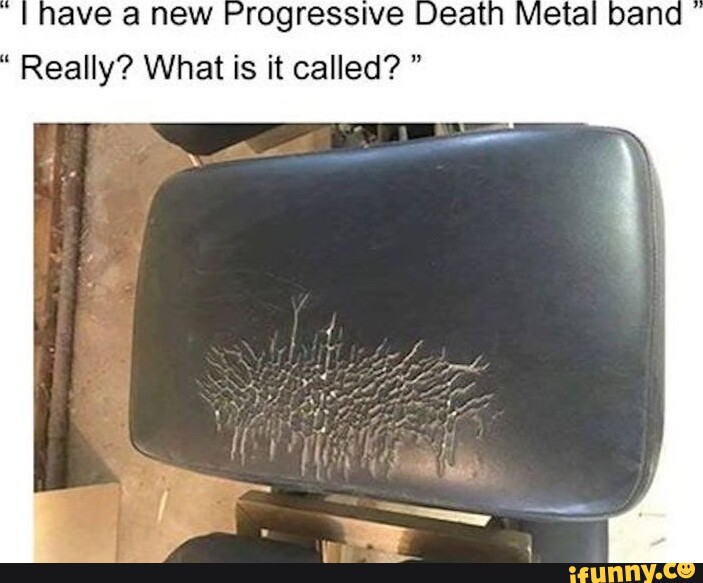 Death Metal Logo Meme