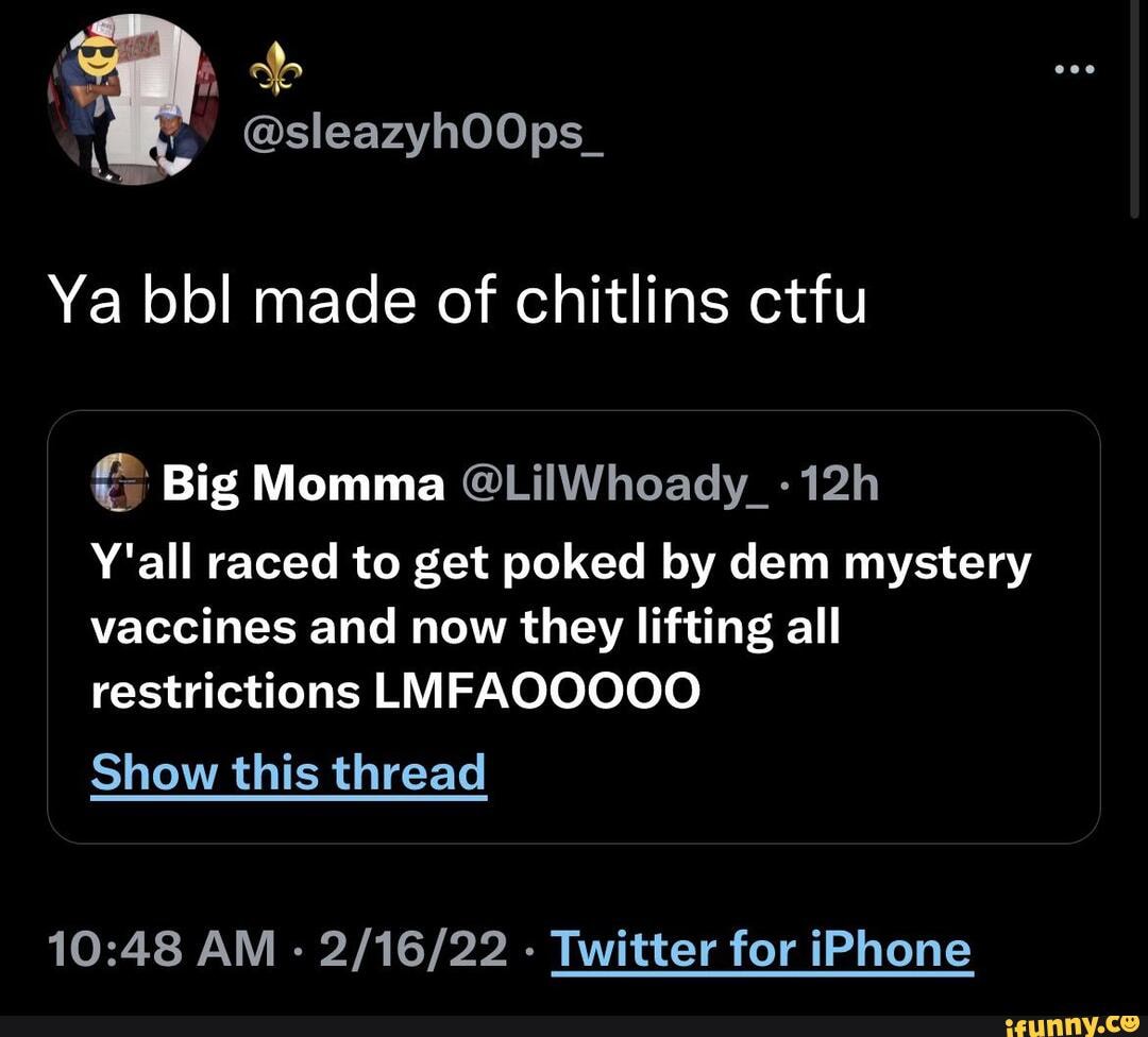 Chitlins memes. Best Collection of funny Chitlins pictures on iFunny