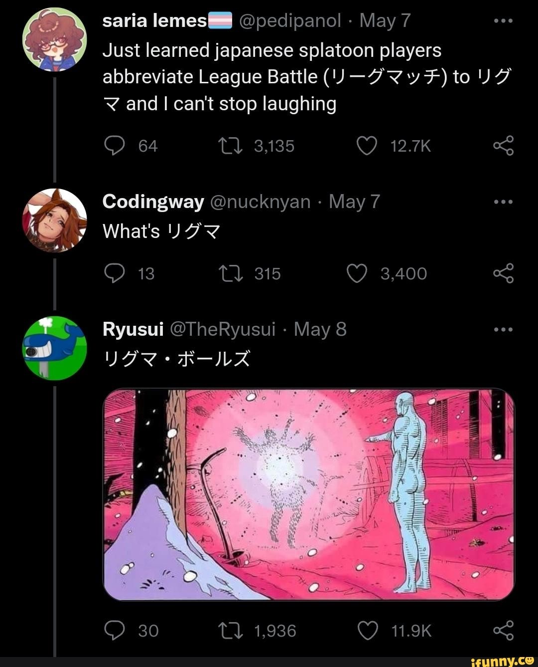 Saria lemes= @pedipanol - May 7 Just learned japanese splatoon players ...