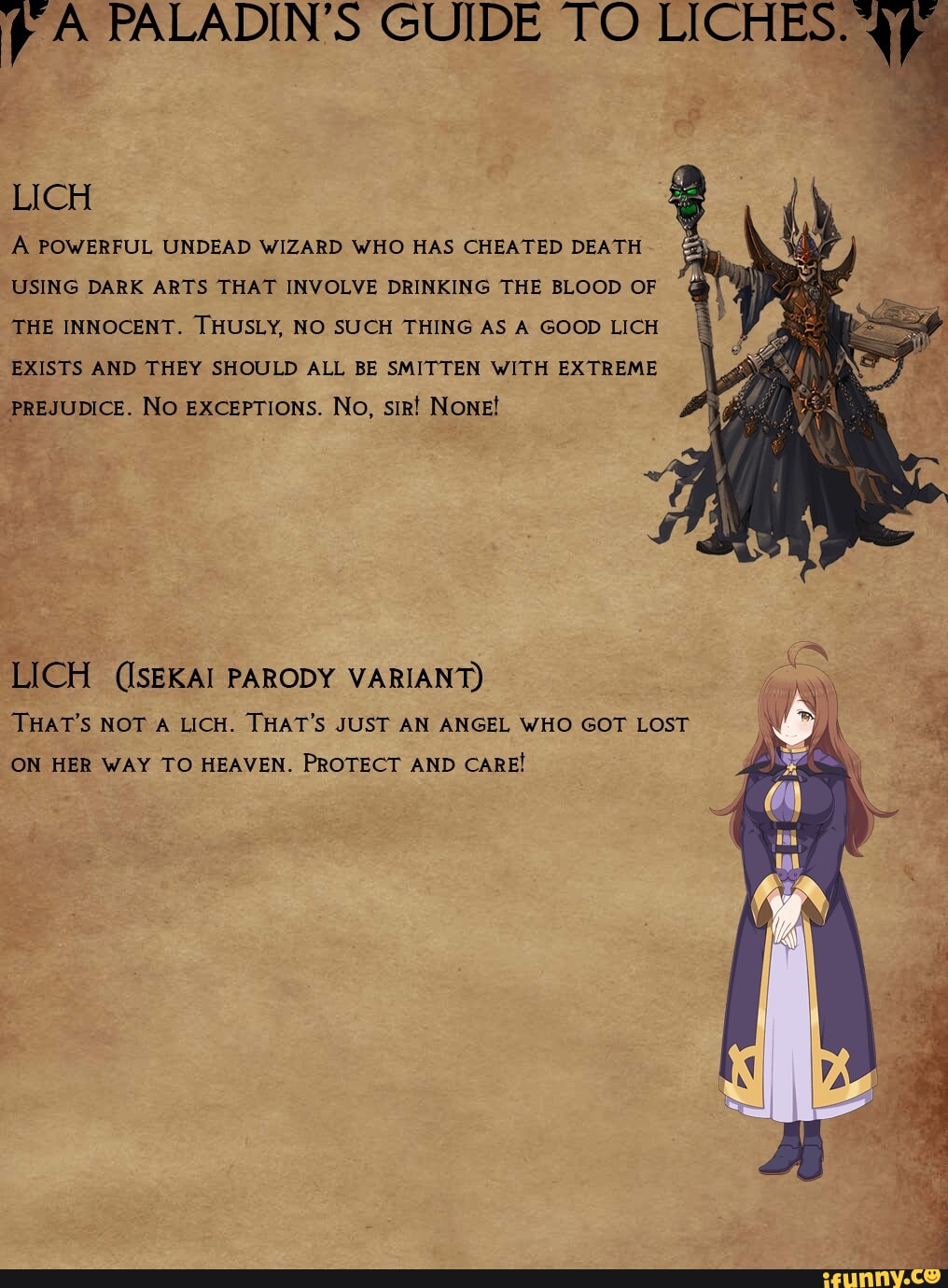 Lich memes. Best Collection of funny Lich pictures on iFunny