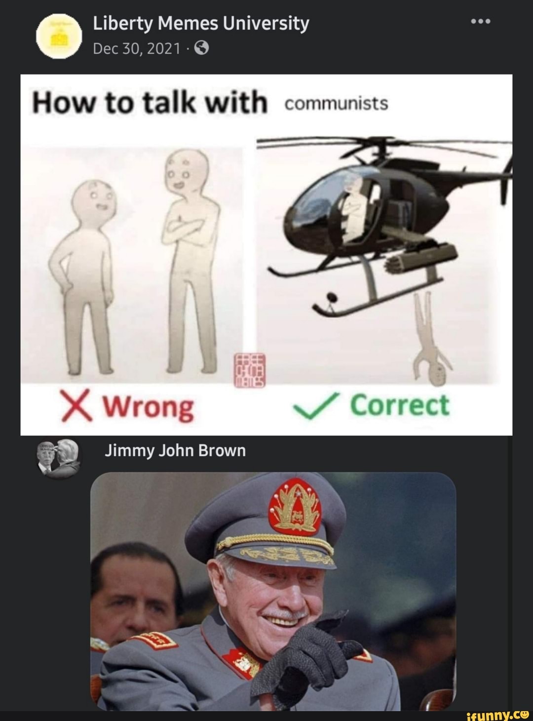 Liberty Memes University Dec 30, 2021:@ How to talk with communists ...