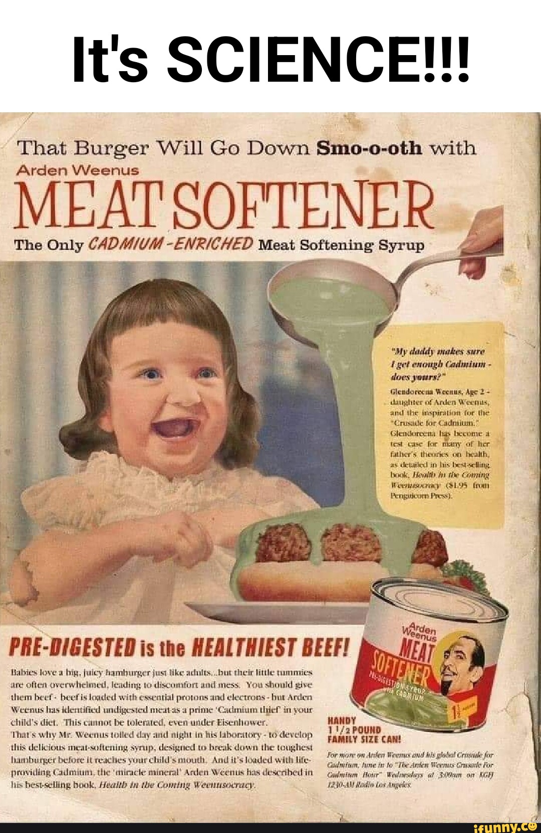 It's SCIENCE!!! That Burger Will Go Down Smo-o-oth with Arden Weenus ...