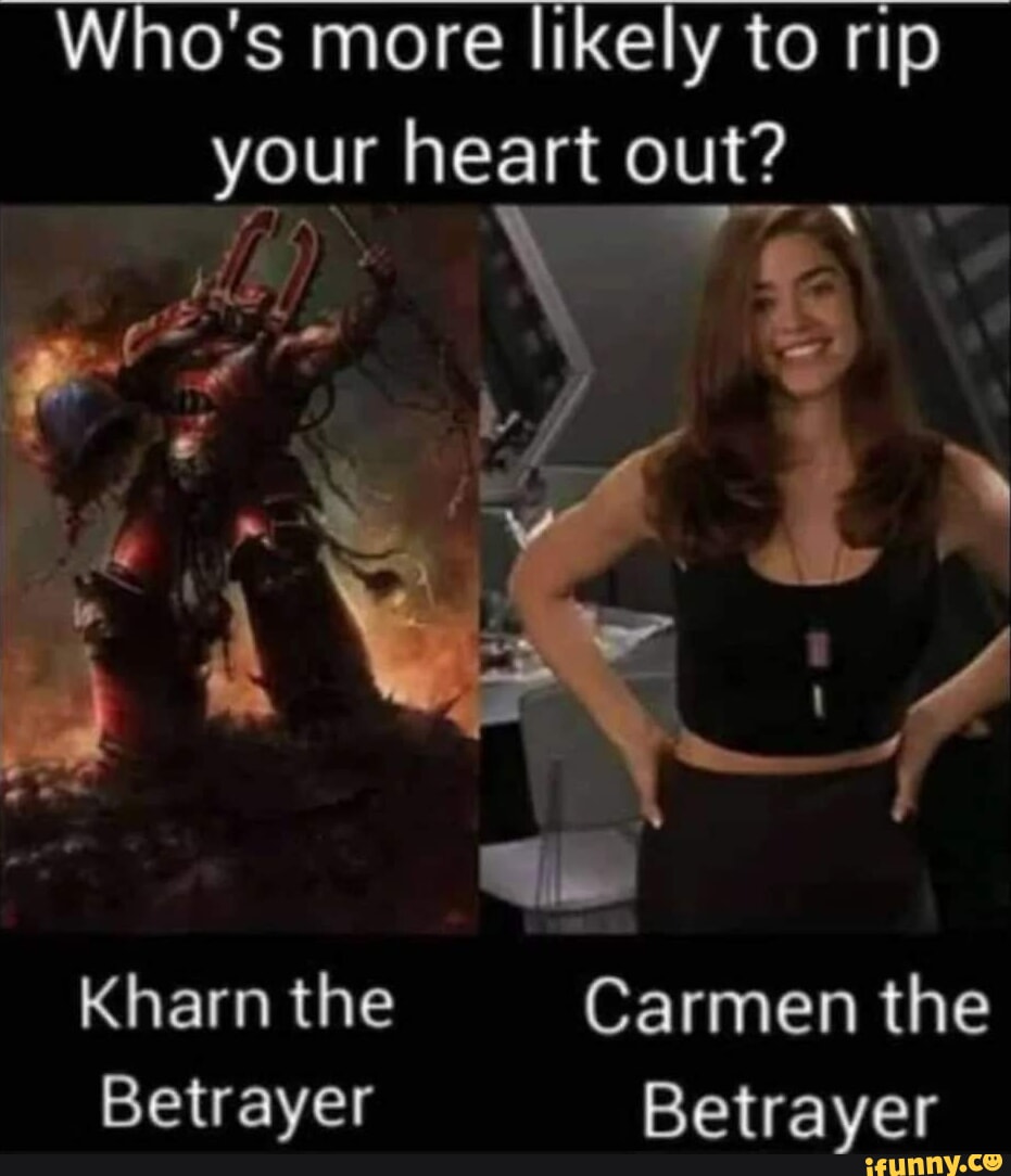 Kharn memes. Best Collection of funny Kharn pictures on iFunny