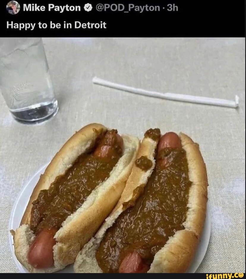 Mike Payton @ @POD Payton Happy to be in Detroit - iFunny