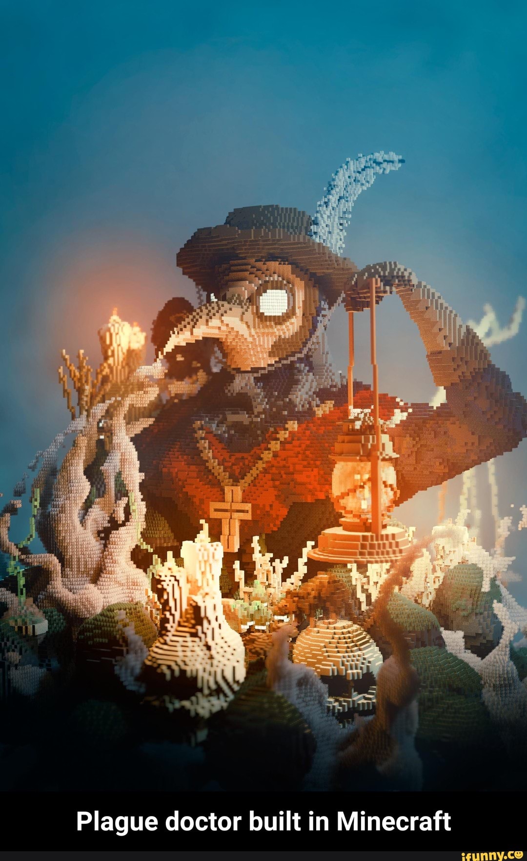 Plague doctor built in Minecraft - Plague doctor built in Minecraft ...
