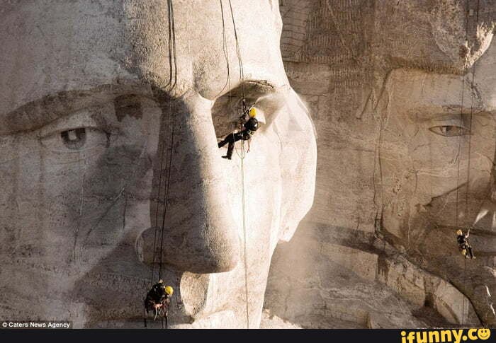 Mount_rushmore_national_memorial memes. Best Collection of funny Mount ...