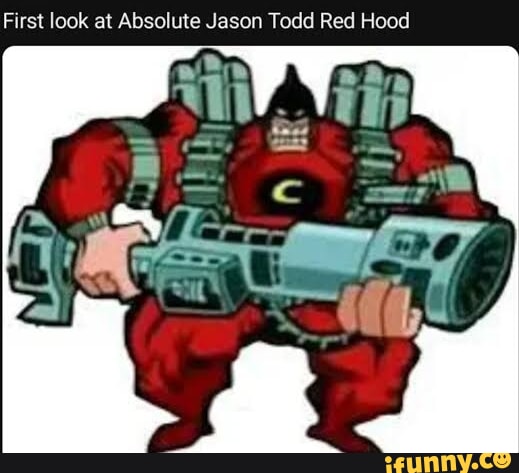 First look at Absolute Jason Todd Red Hood - iFunny