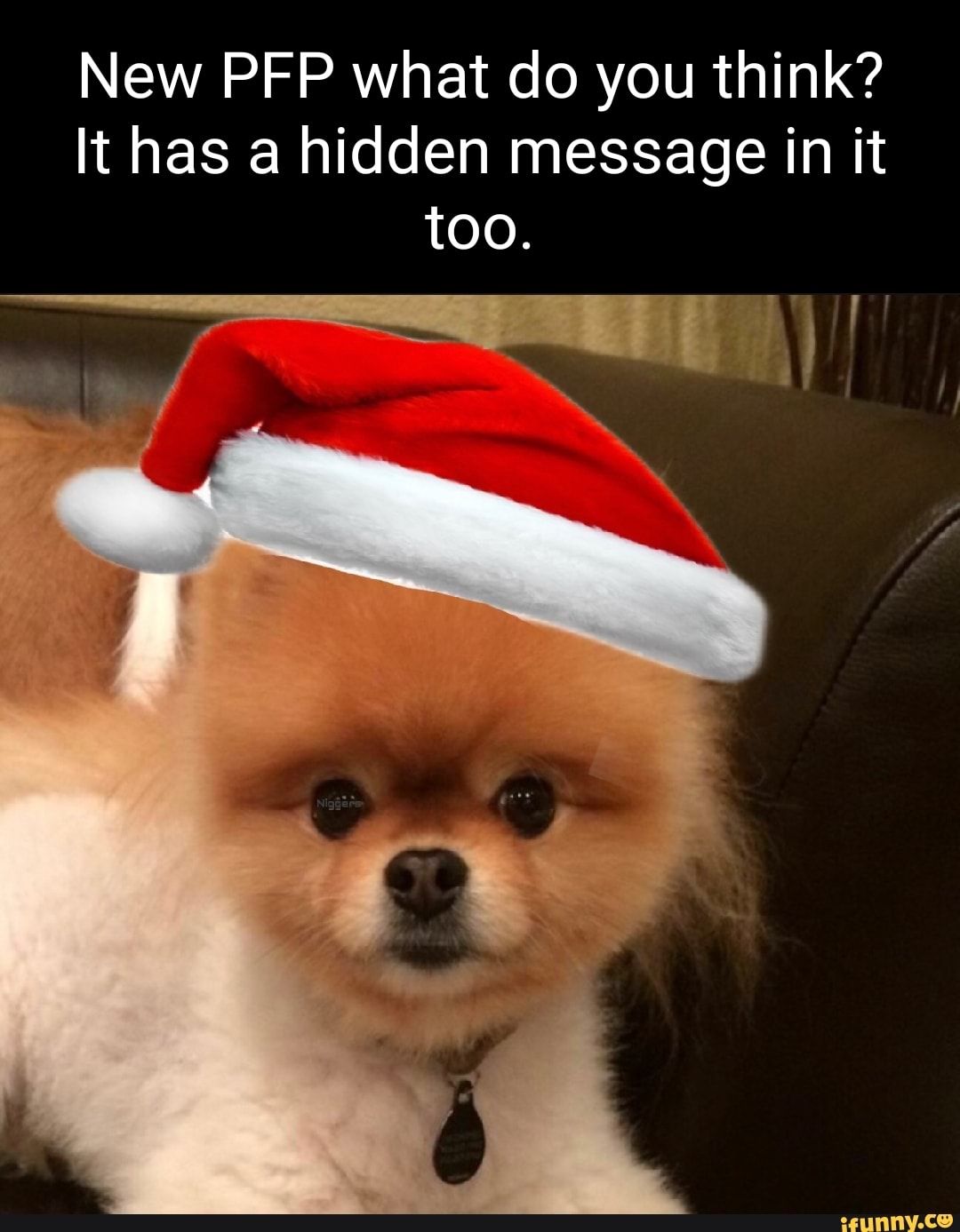 New PFP what do you think? It has a hidden message in it too. - iFunny