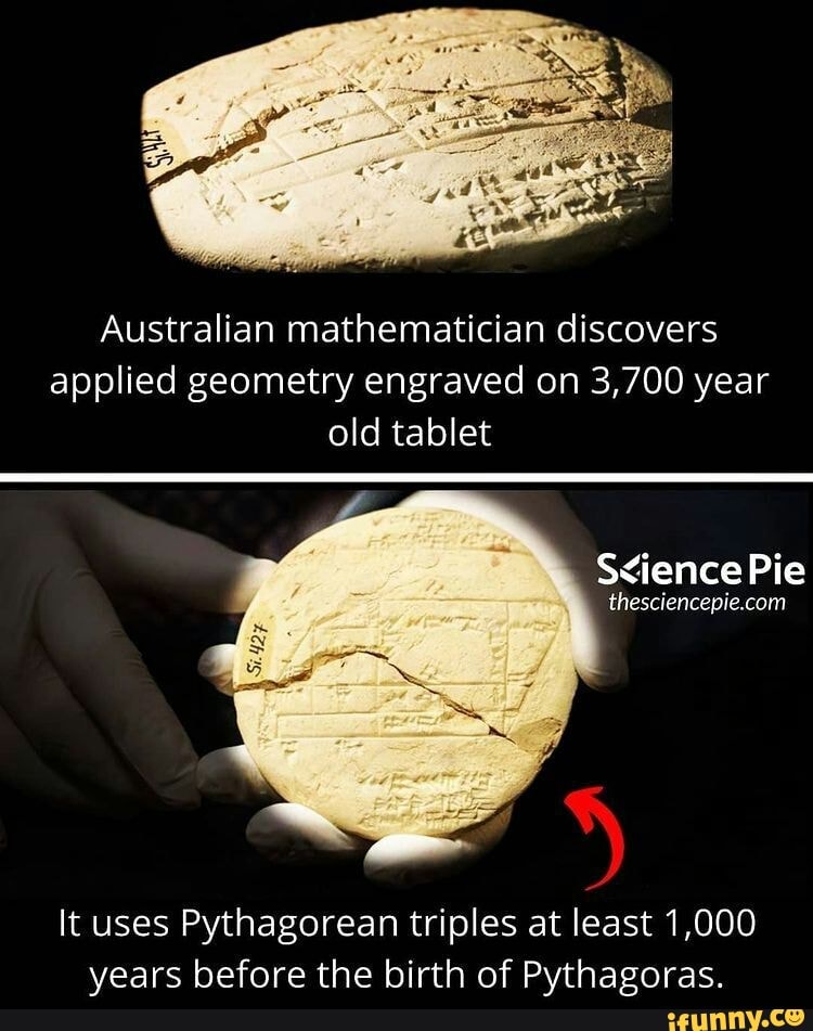 Australian mathematician discovers applied geometry engraved on 3,700 ...
