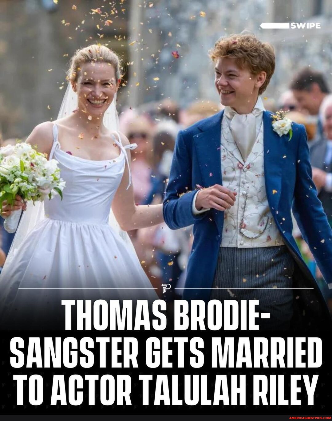 Talulah Riley married Thomas Brodie-Sangster in Hertfordshire 💒💍 Brodie ...