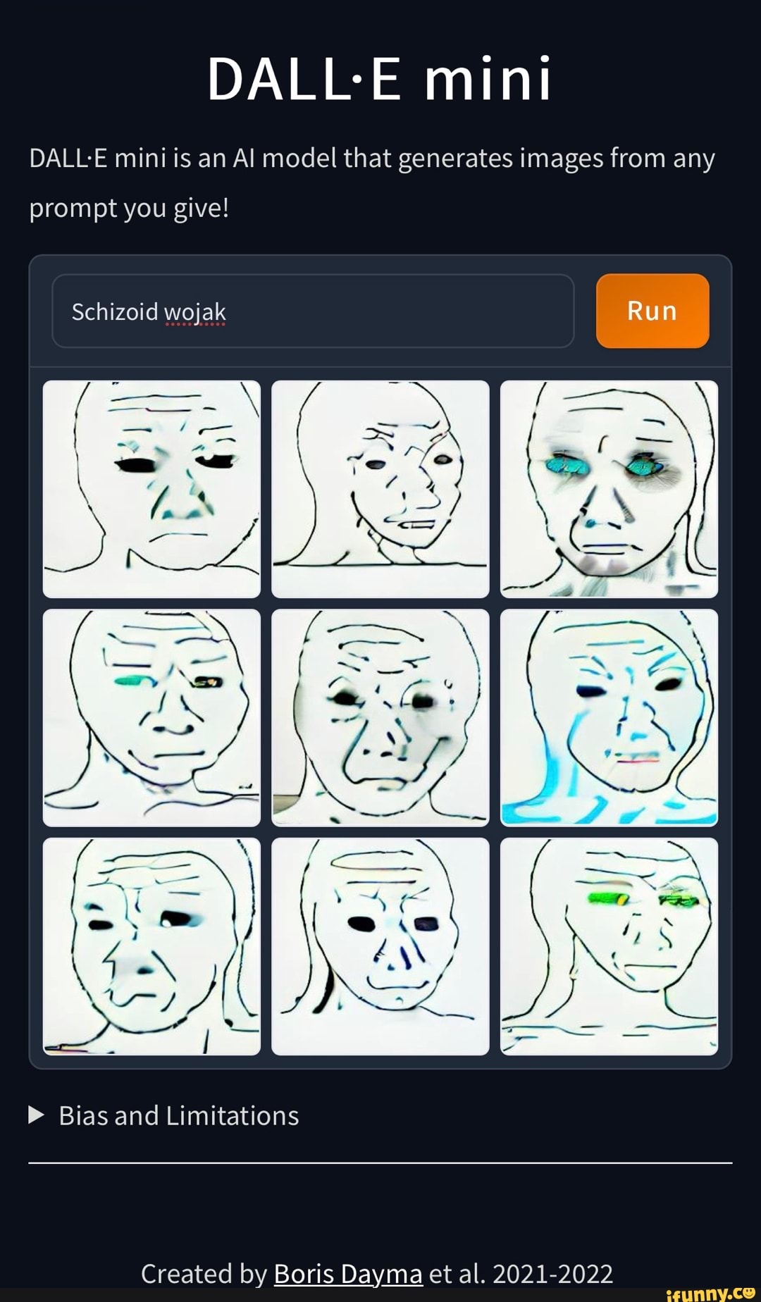 DALL-E mini DALL-E mini is an Al model that generates images from any ...