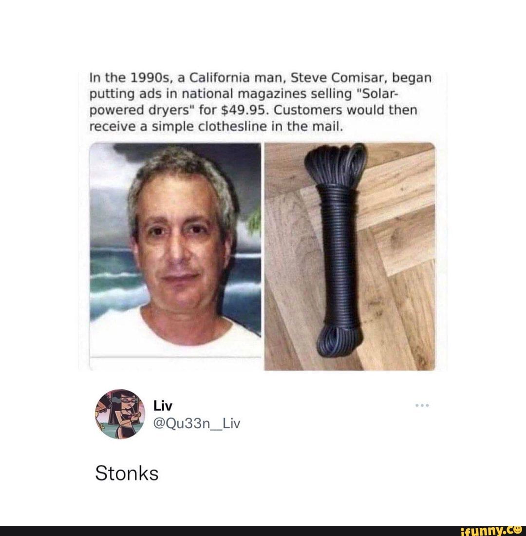 In the 1990s, a California man, Steve Comisar, began putting ads in ...
