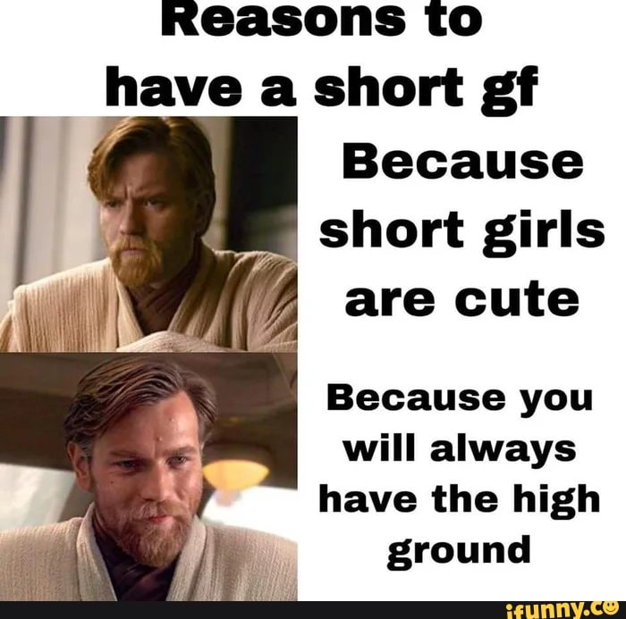 Reasons to have a short gf Because short girls are cute Because you ...