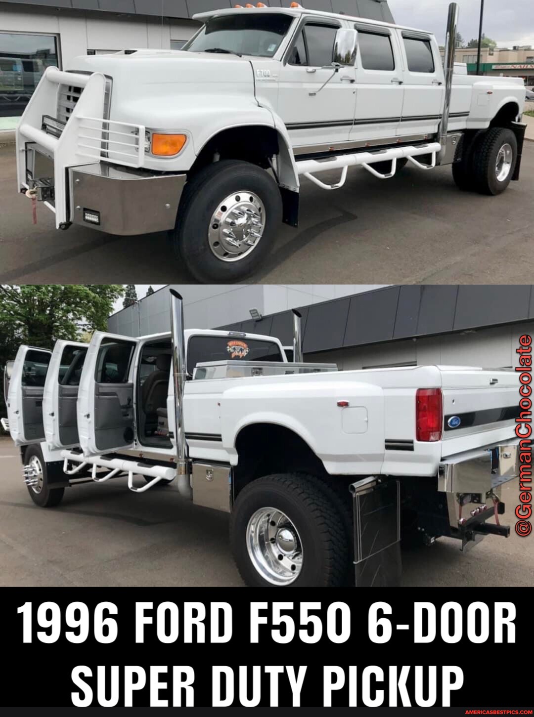 1996 FORD F550 6-DOOR SUPER DUTY PICKUP - America’s best pics and videos