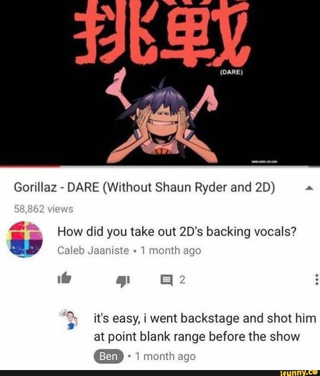 Gorillaz memes. Best Collection of funny Gorillaz pictures on iFunny