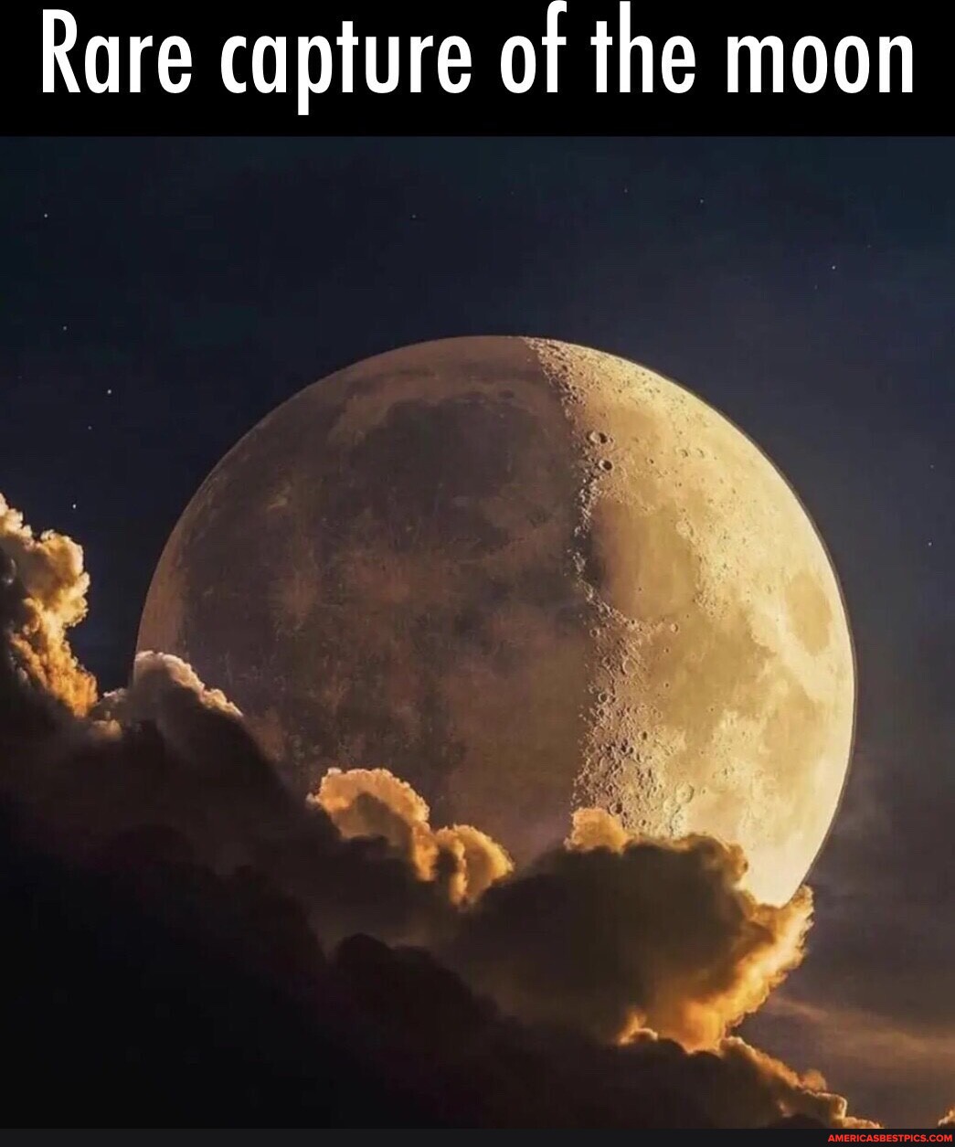 Rare capture of the moon - America’s best pics and videos