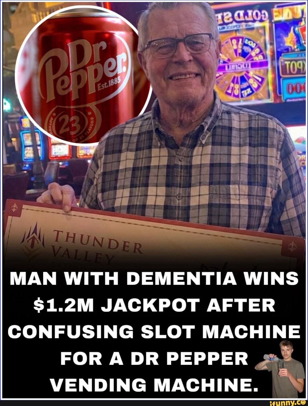 Ll MAN WITH DEMENTIA WINS $1.2M JACKPOT AFTER CONFUSING SLOT MACHINE ...