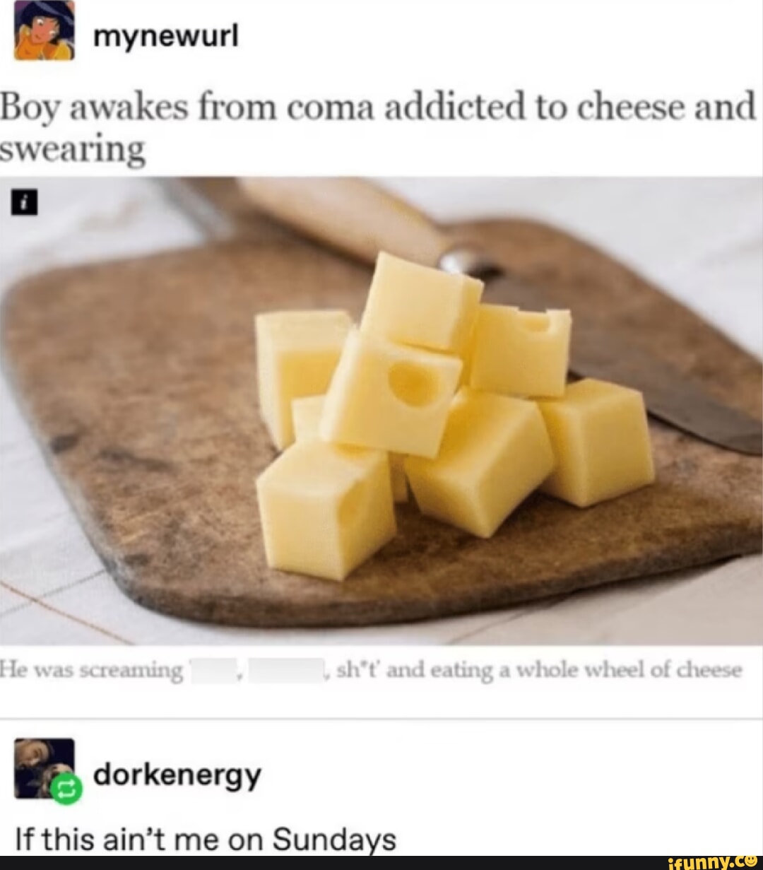 Boy awakes from coma addicted to cheese and swearing He was screaming ...