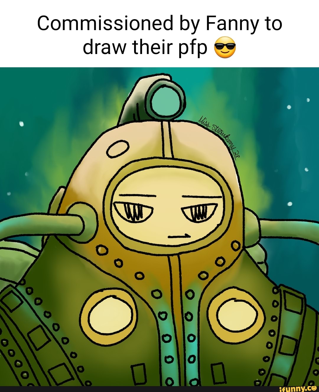 Commissioned by Fanny to draw their pfp es - iFunny