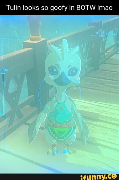 Tulin looks so goofy in BOTW Imao - iFunny
