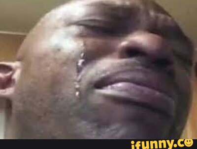 Crying Meme Face Black Guy