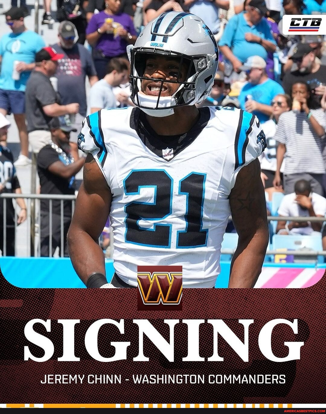 SIGNING JEREMY CHINN - WASHINGTON COMMANDERS - America’s best pics and ...
