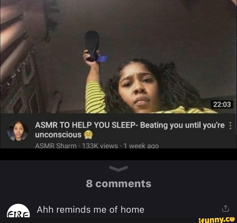 ASMR TO HELP YOU SLEEP- Beating you until you're : unconscious MR Sharm ...