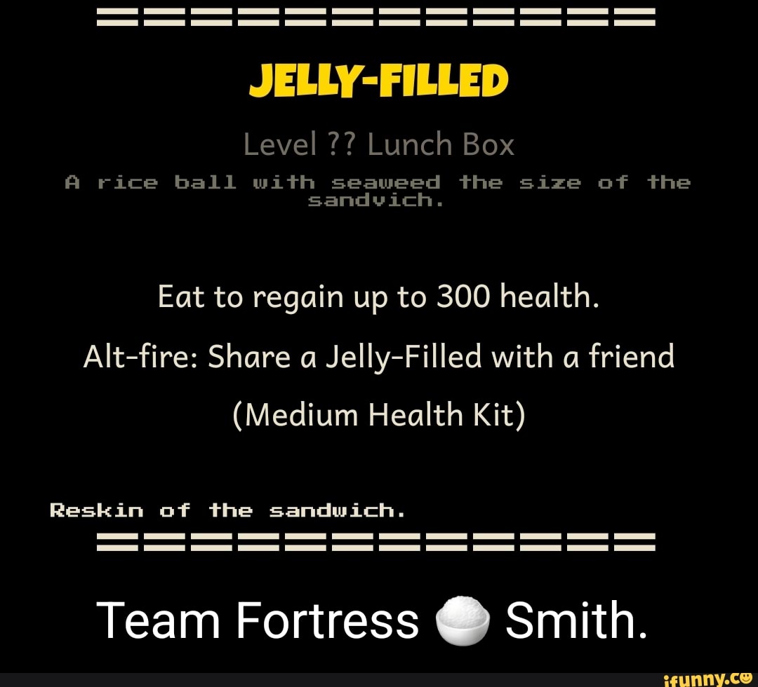 JELLY-FILLED Level Lunch Box A rice ball with seaweed the size of the ...