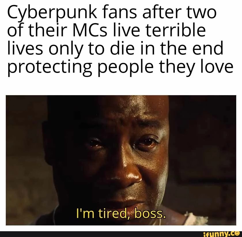 Cyberpunk fans after two of their MCs live terrible lives only to die ...