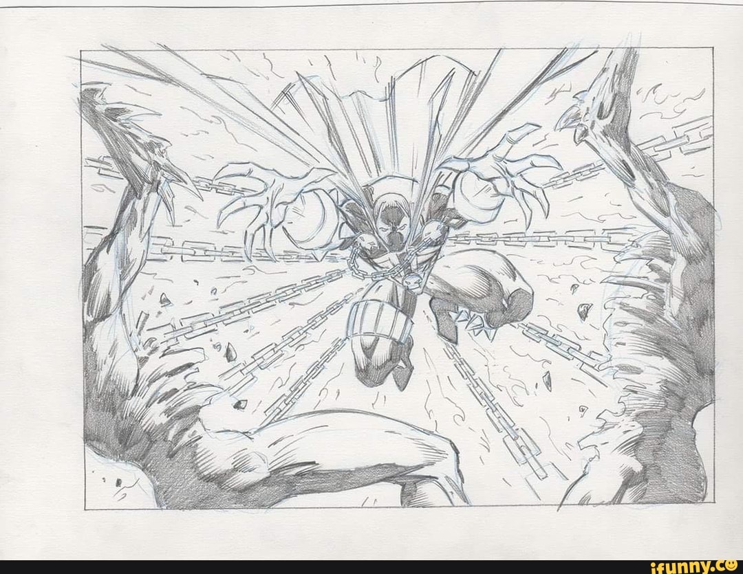 Original Storyboard sketches for Spawn Armageddon. - iFunny