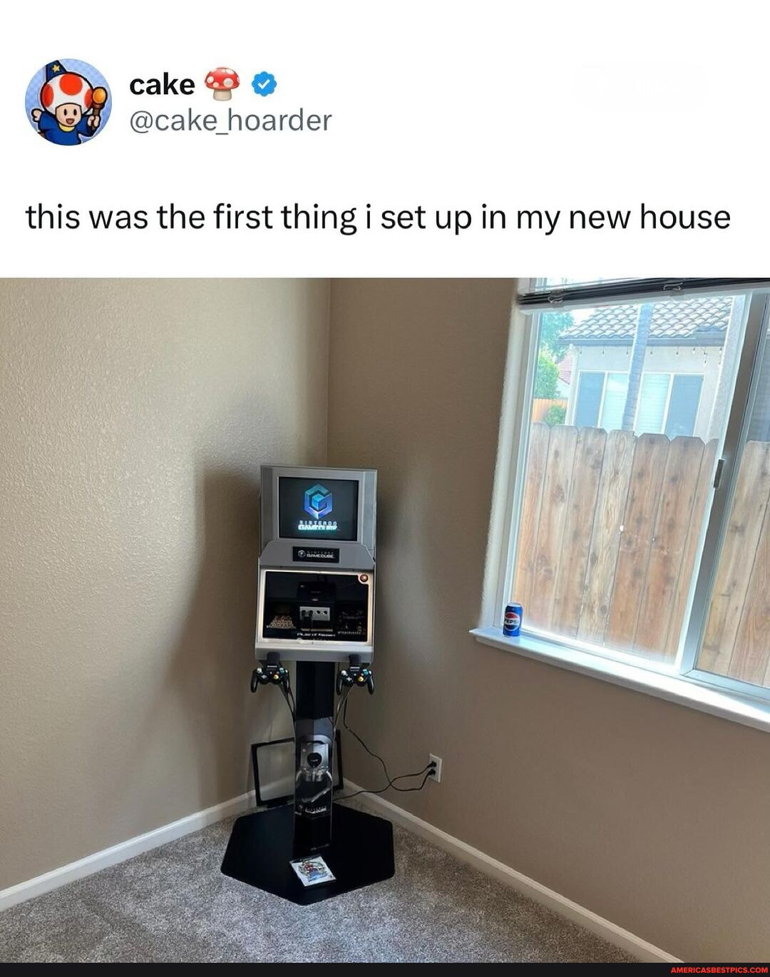 Knew their priorities 😂🤣 (Cake_hoarder/x) #nintendo #gamesetup #gaming ...