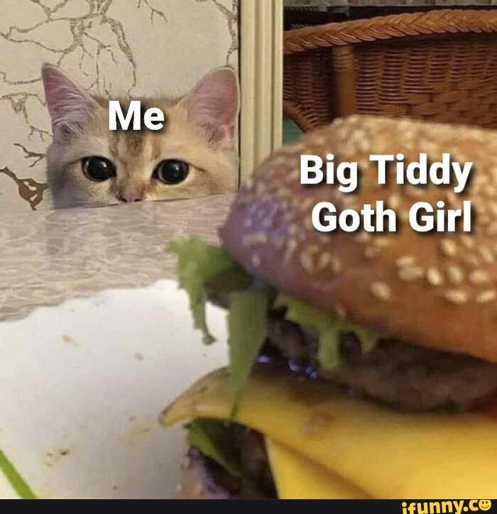 Big Tiddy Goth Girl - iFunny