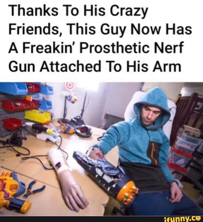 Nerfman memes. Best Collection of funny Nerfman pictures on iFunny