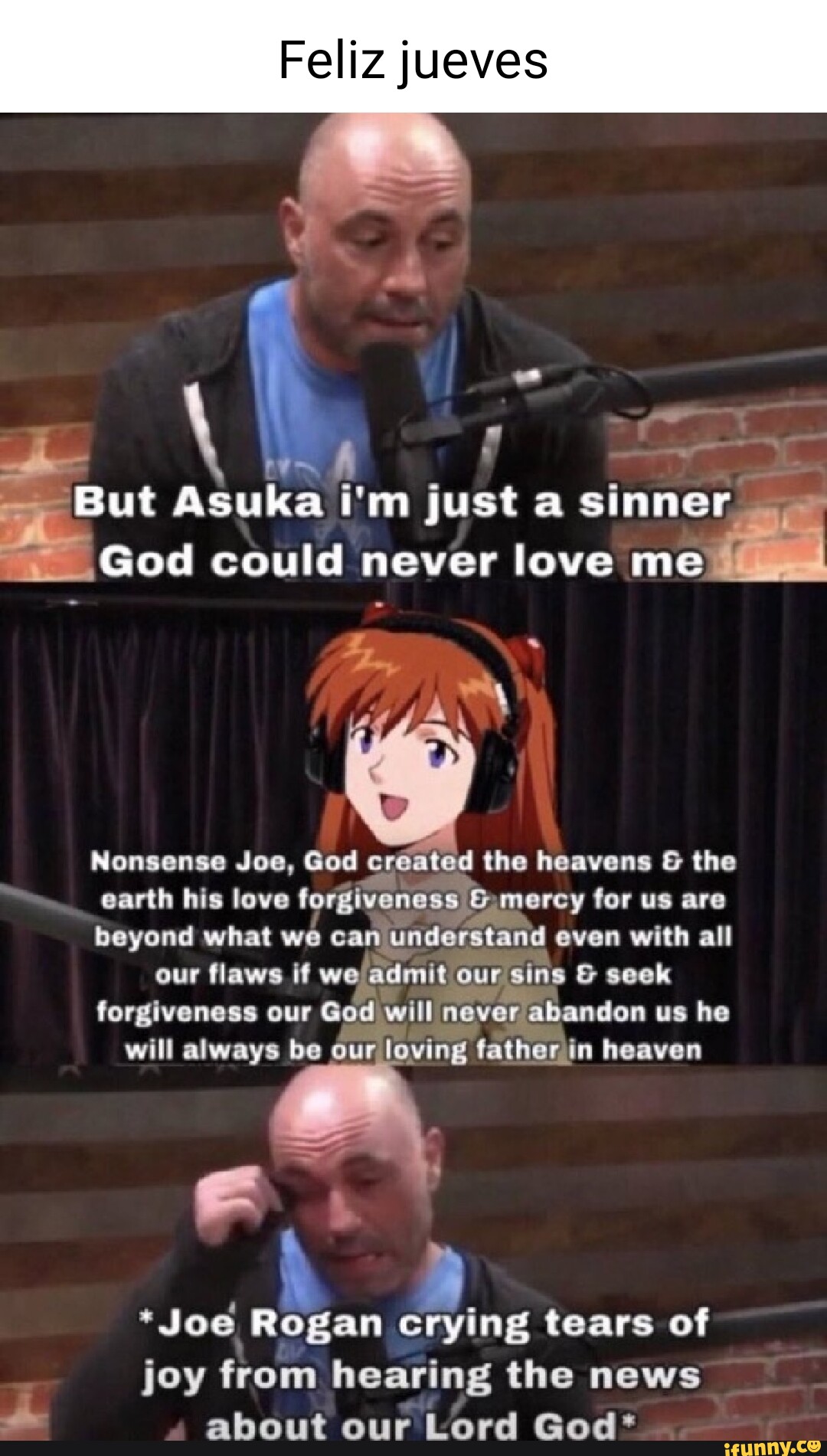 Feliz jueves w~ A 'But Asuka i'm just a sinner God could never love me ...