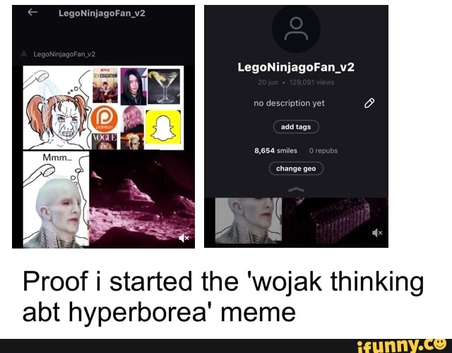 Proof i started the 'wojak thinking abt hyperborea' meme - iFunny