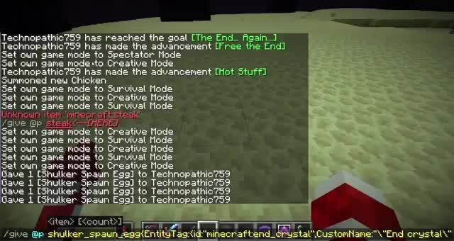 Has reached the goal [The End... Again..J has made the advancement ...