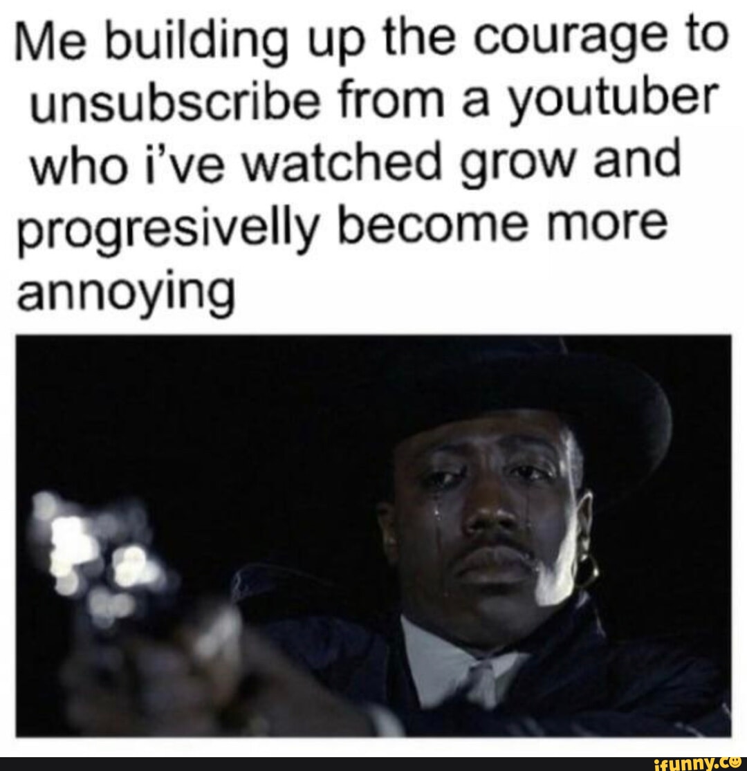 Unsubscribe memes. Best Collection of funny Unsubscribe pictures on iFunny