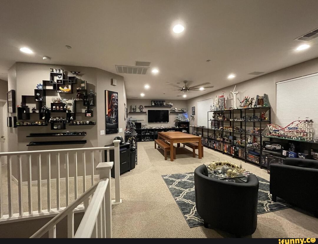 Game Room/Lego Loft (Aug 2021) - iFunny