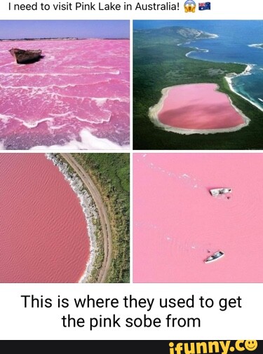 Need to visit Pink Lake in Australia! This is where they used to get ...