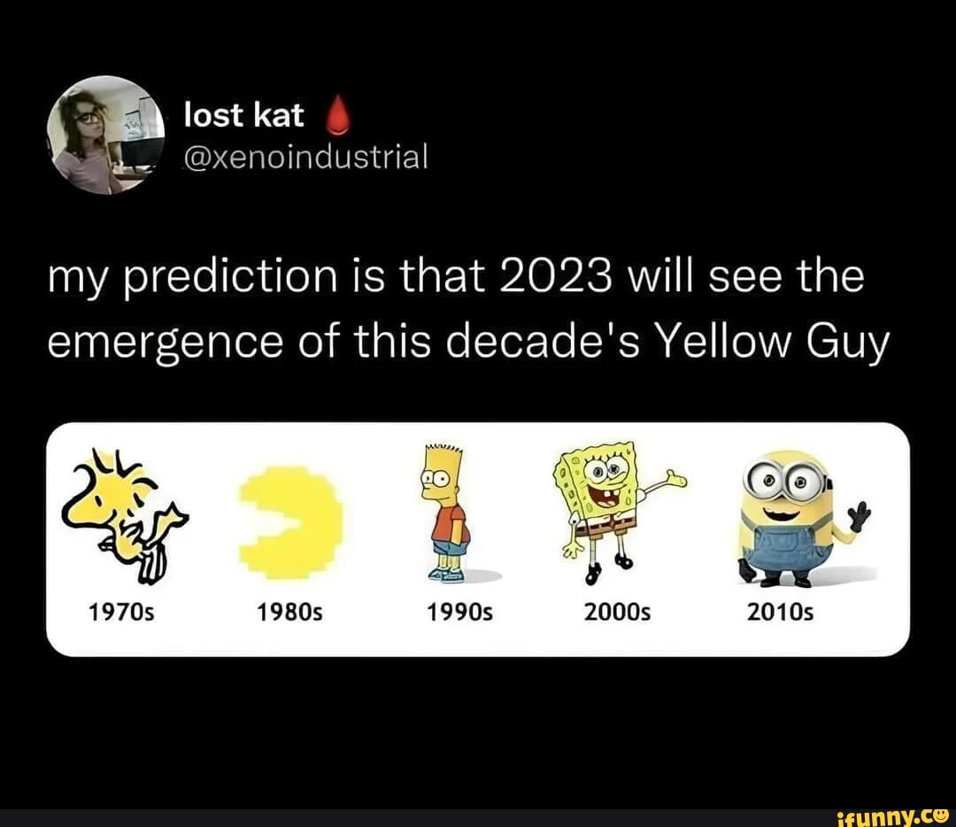 Lost kat my prediction is that 2023 will see the emergence of this ...